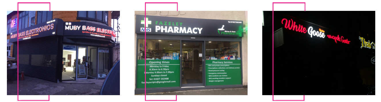 LED & Illuminated Signs - Elite